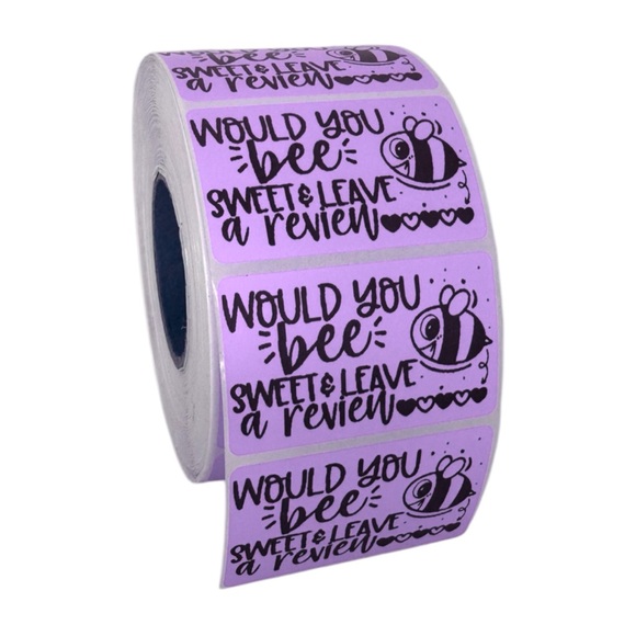 STICKERAFT | Office | Please Leave A Review Sticker Cute Thank You ...